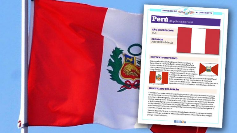 Bandera de Perú: historia, origen y significado - Billiken