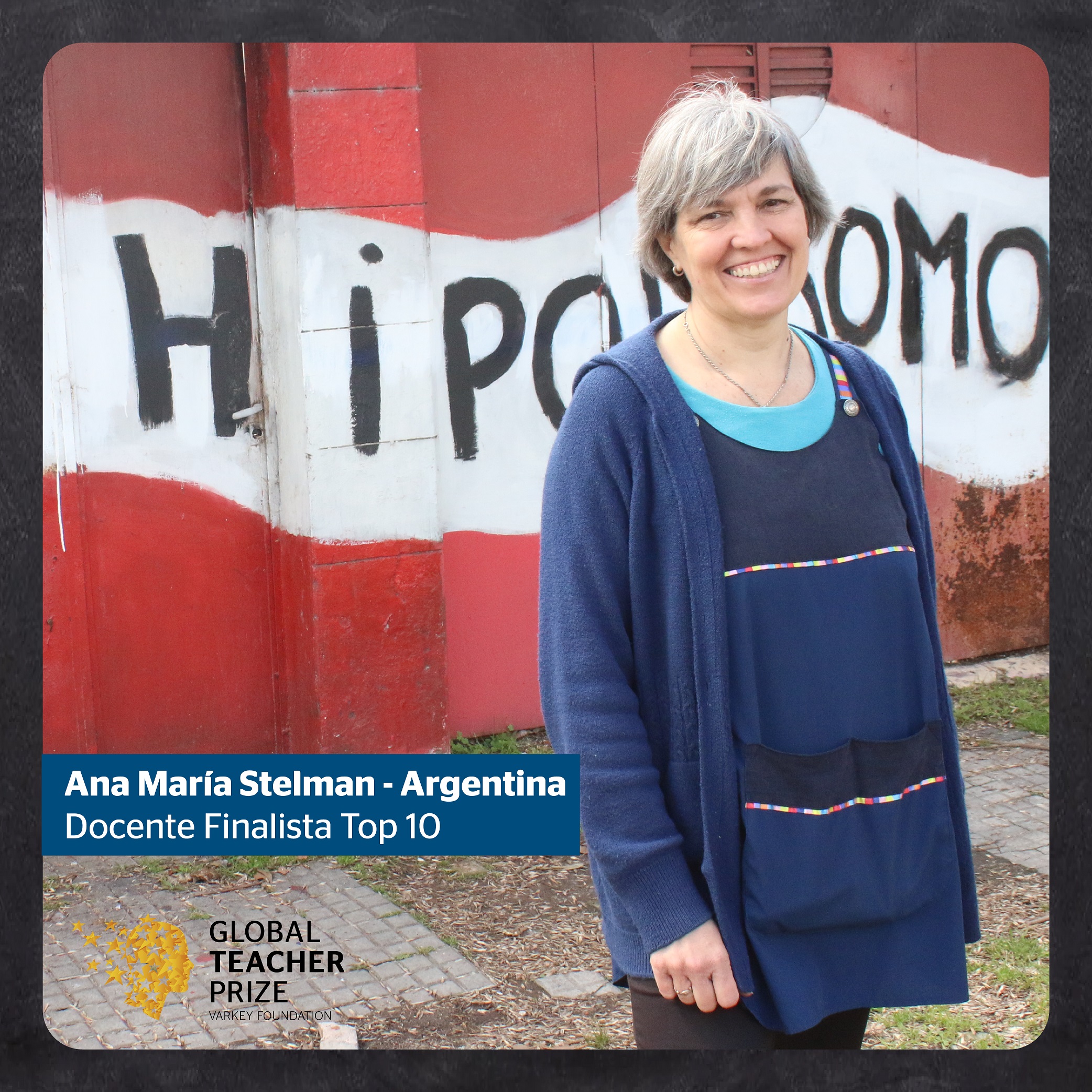 Ana María Stelman, la docente argentina nominada al Global Teacher ...