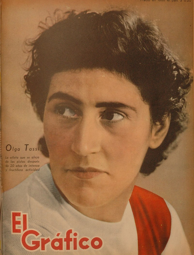 Olga Tassi, la atleta que se escondía de su padre para poder competir ...