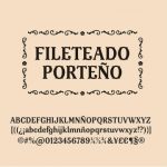 Lanzarán una tipografía inspirada en el tradicional fileteado de Buenos ...