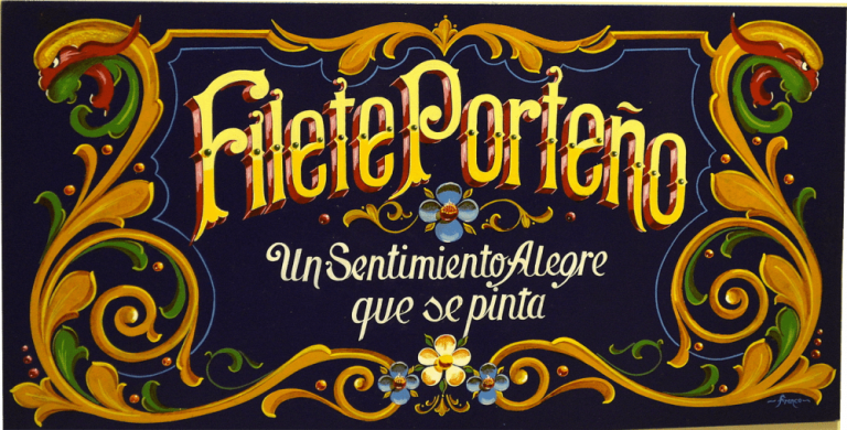 Lanzarán una tipografía inspirada en el tradicional fileteado de Buenos ...