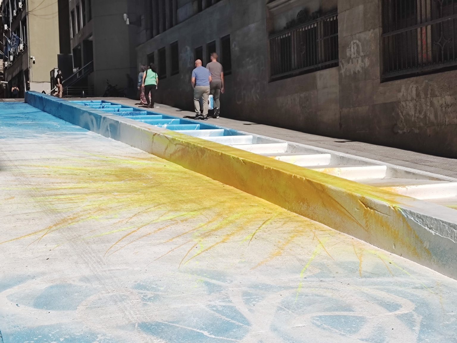 Scaloneta del microcentro, el nuevo mural en homenaje a la Selección ...