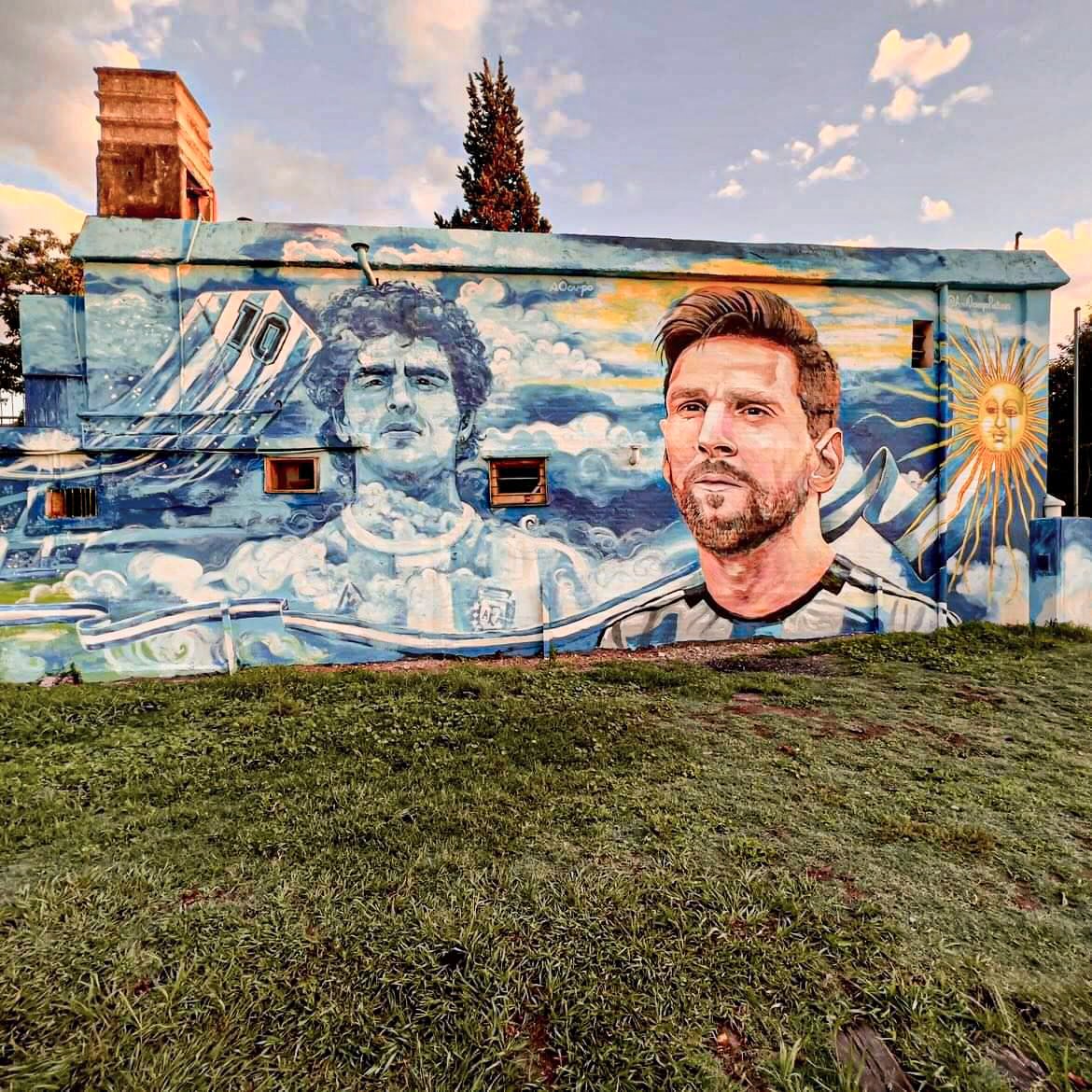 La Ciudad de Buenos Aires tiene un nuevo mural de Messi - Billiken