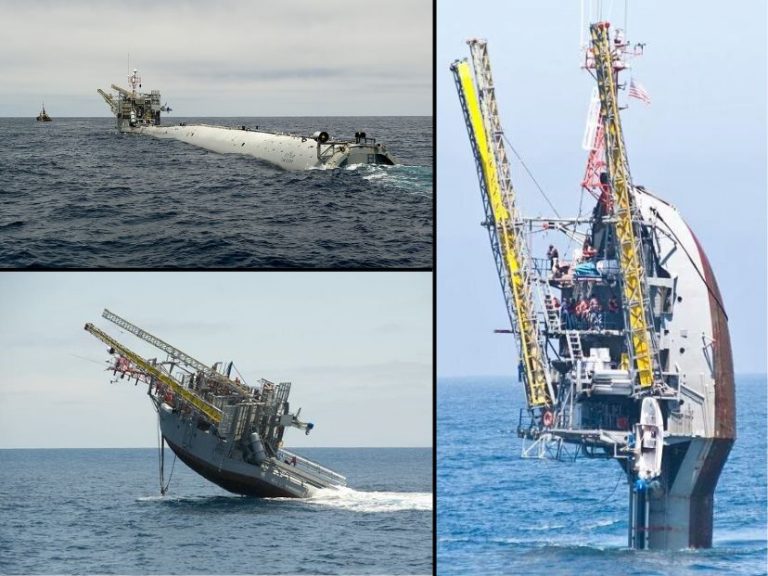 RP Flip: el extraño barco de 61 años que se hunde en vertical - Billiken