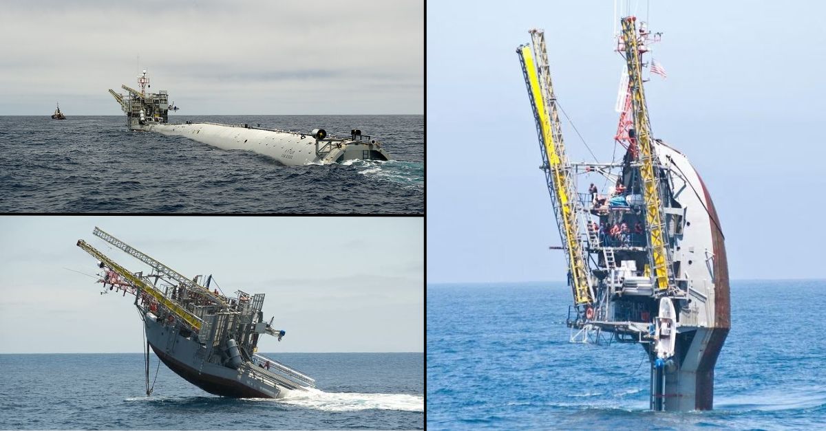RP Flip: el extraño barco de 61 años que se hunde en vertical - Billiken