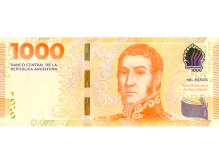El nuevo billete de $1.000 fue distinguido como "el billete del año ...