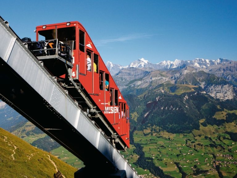 Niesenbahn, el extremo funicular que está en servicio desde hace 113 ...