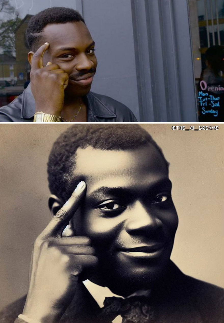 10 imágenes donde la antigüedad coincide con los memes modernos - Billiken