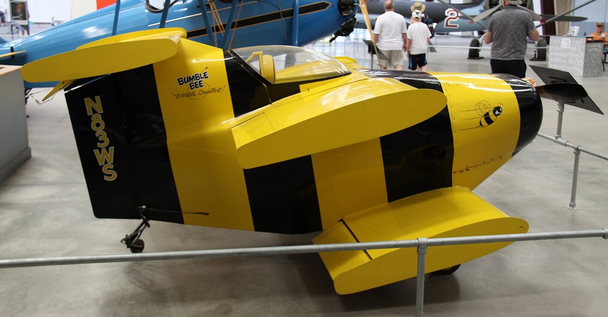 Bumble Bee II, el avión más pequeño de la historia - Billiken