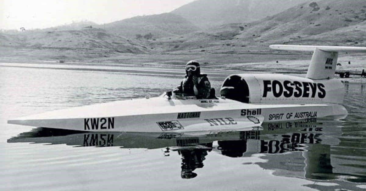 Spirit of Australia, la embarcación más rápida del mundo desde 1978 ...