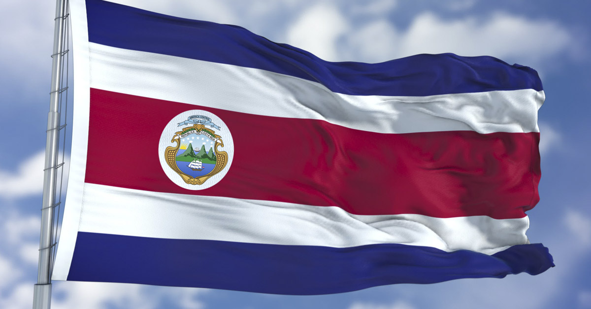 Bandera de Costa Rica: historia, origen y significado - Billiken