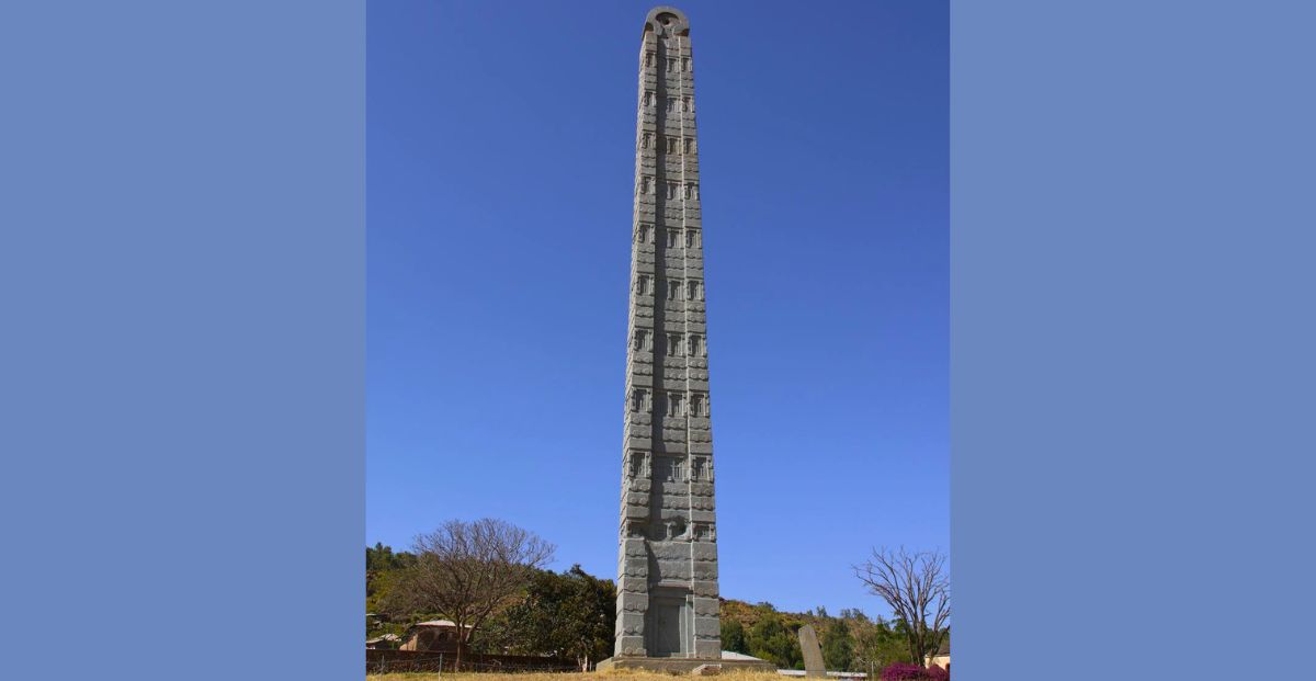 Obelisco de Axum: un monumento etíope de 24 metros de altura que estuvo ...