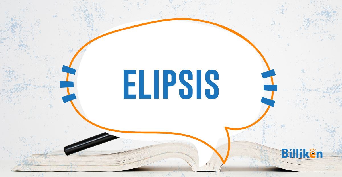 ¿Qué es la elipsis y cómo funciona? - Billiken