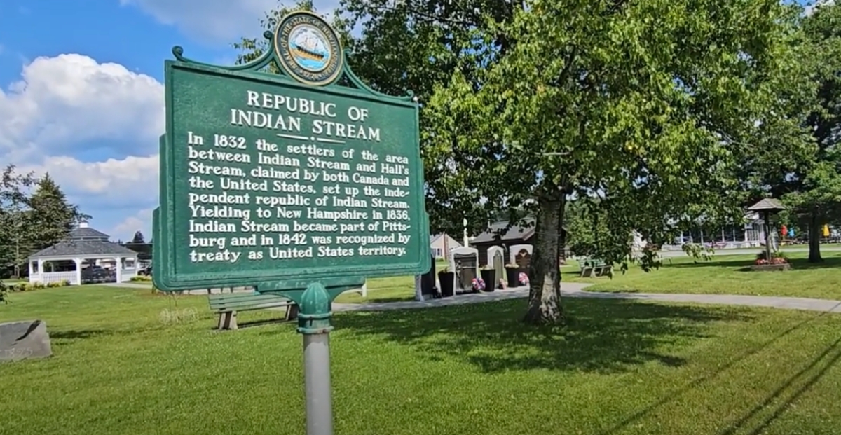 República de Indian Stream: conocé el país que se encontraba entre ...