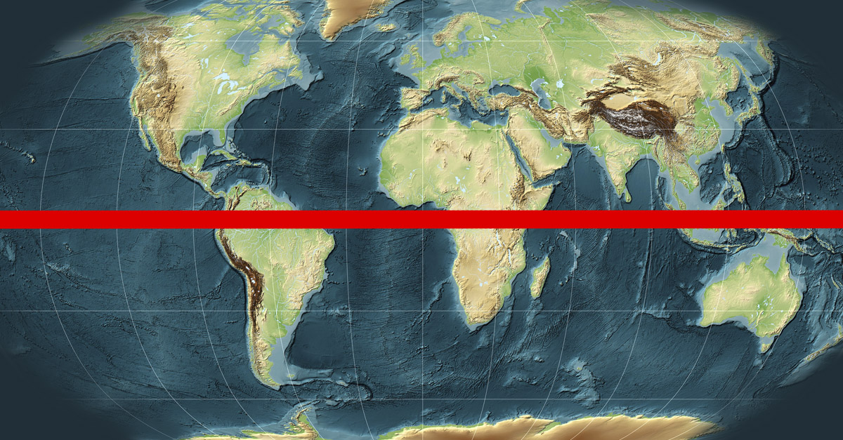 ¿Qué es la línea del Ecuador? - Billiken