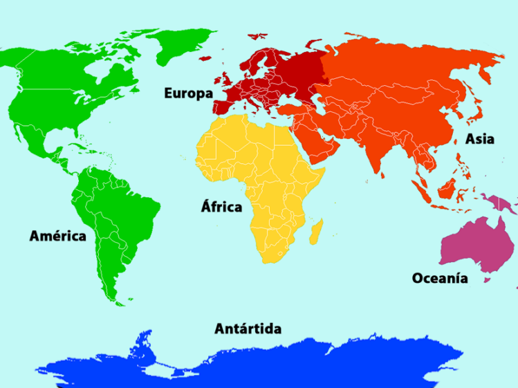 ¿Qué son los continentes y cuántos hay? - Billiken