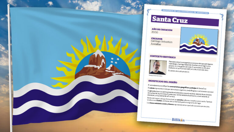 Bandera de Santa Cruz: historia, origen y significado - Billiken
