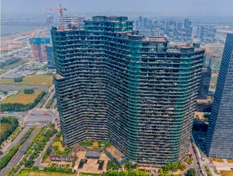 Edificio de departamentos Regent International en Hangzhou: un gigante ...