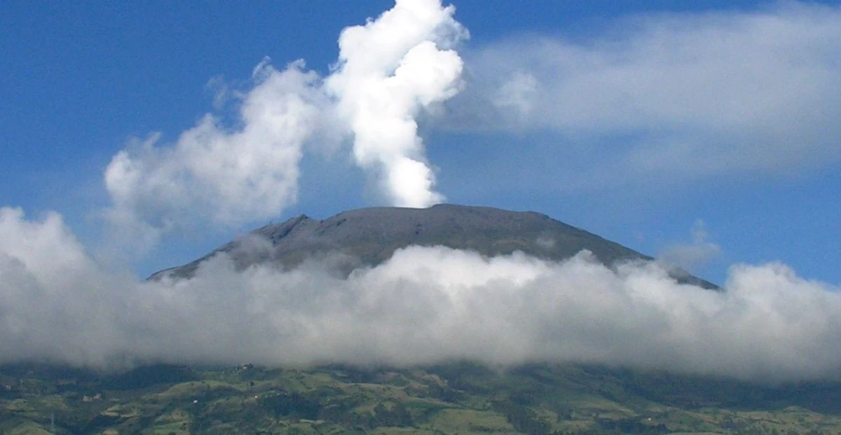 Galeras, la historia del volcán de Colombia que está entre los más ...
