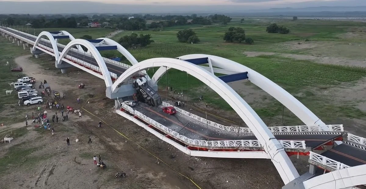 Cabagan–Santa Maria Bridge: el enorme puente de Filipinas que colapsó ...